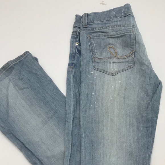 Seven7 | Jeans | Seven 7 White Washed Blue Jeans Size 28 | Poshmark